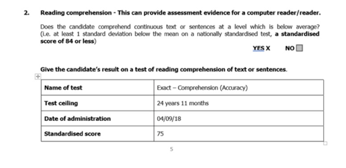 Difficulties with reading - GL Support