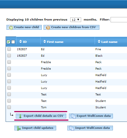 How to create or modify child records - GL Support