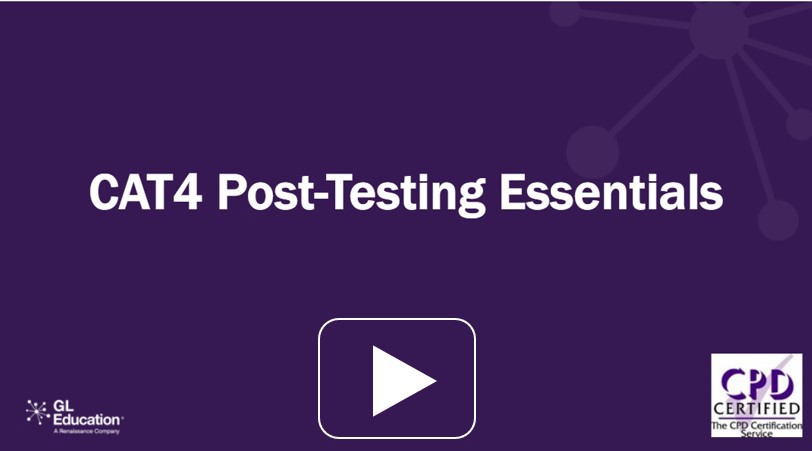 Post-testing Essentials - GL Support